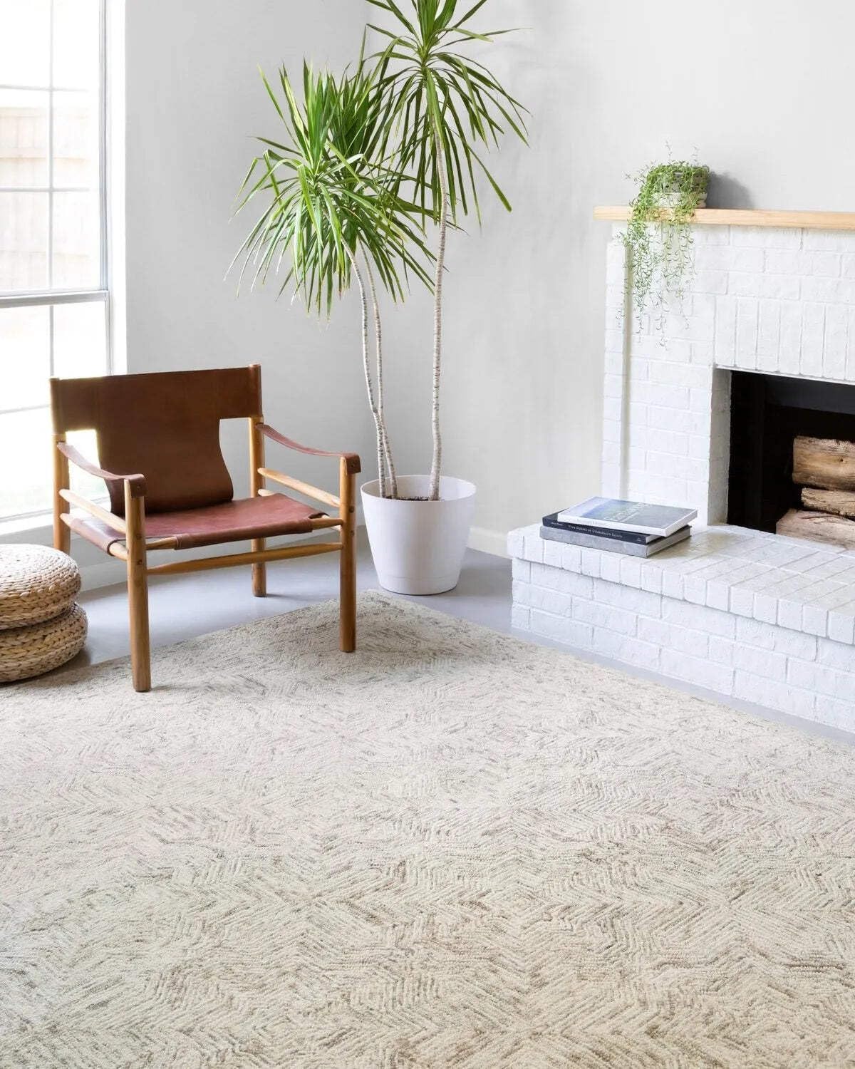 Loloi II Ziva Collection ZV-01 Neutral 2'-6" x 9'-9" Runner Rug