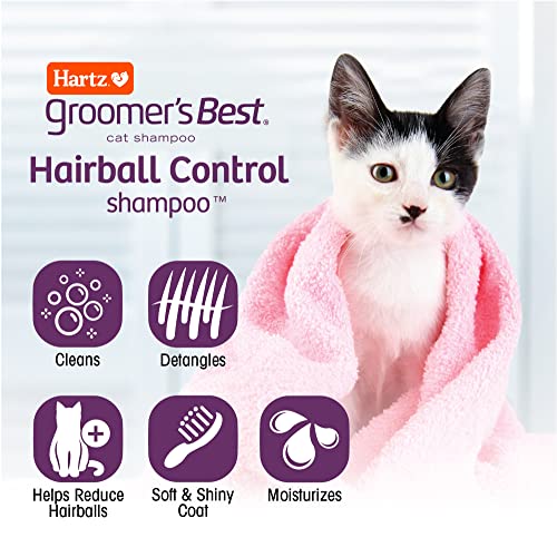 HARTZ Groomer's Best Hairball Control Cat Shampoo