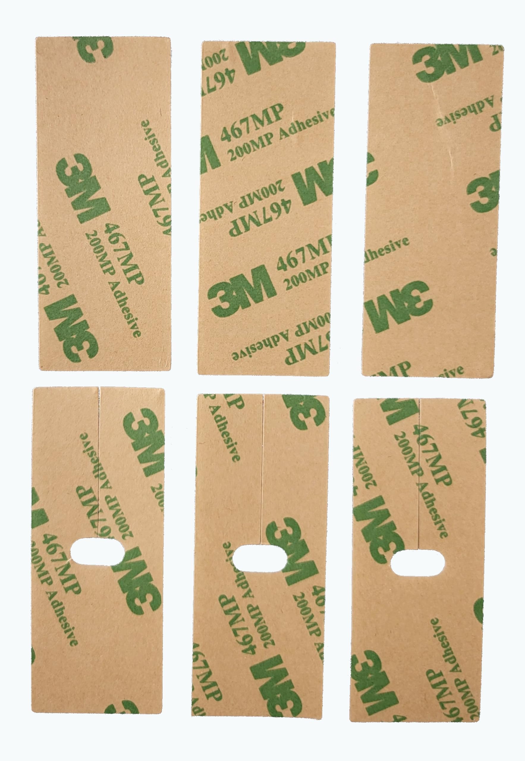 BlindDIY⢠Clear Mini Blind Slat Repair Kit-Clear Blind Repair Tabs with String Holes- Clear Blind Fixers-Horizontal Blinds Replacement Slats