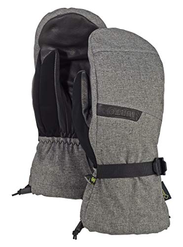 Burton Mens Deluxe Gore-Tex Mitten, Bog Heather, Medium