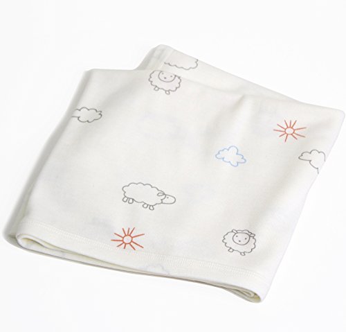 Woolino Baby Swaddle Blanket, 100% Merino Wool Receiving Blanket for Boys & Girls, Swaddles for Newborns 0-3 Months, Sheep