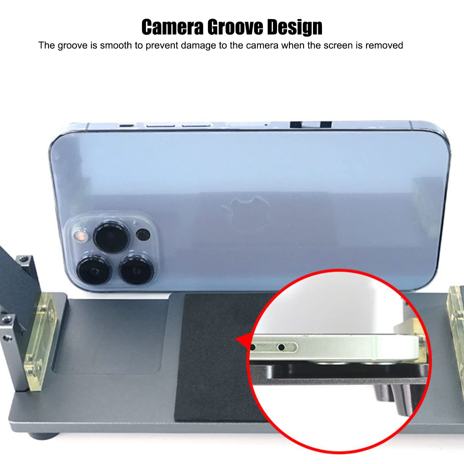 Cell Phone Screen Separator with Strong Suction Cups, no Heating Cell Phone Screen Removal Tools, Used to Separate The LCD Screen and Glass Back Cover of The Phone, for Smartphones
