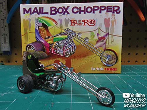 MPC Skill 2 Model Kit Mail Box Chopper Trike (Ed Big Daddy Roth's) Trick Trikes Series 1/25 Scale Model