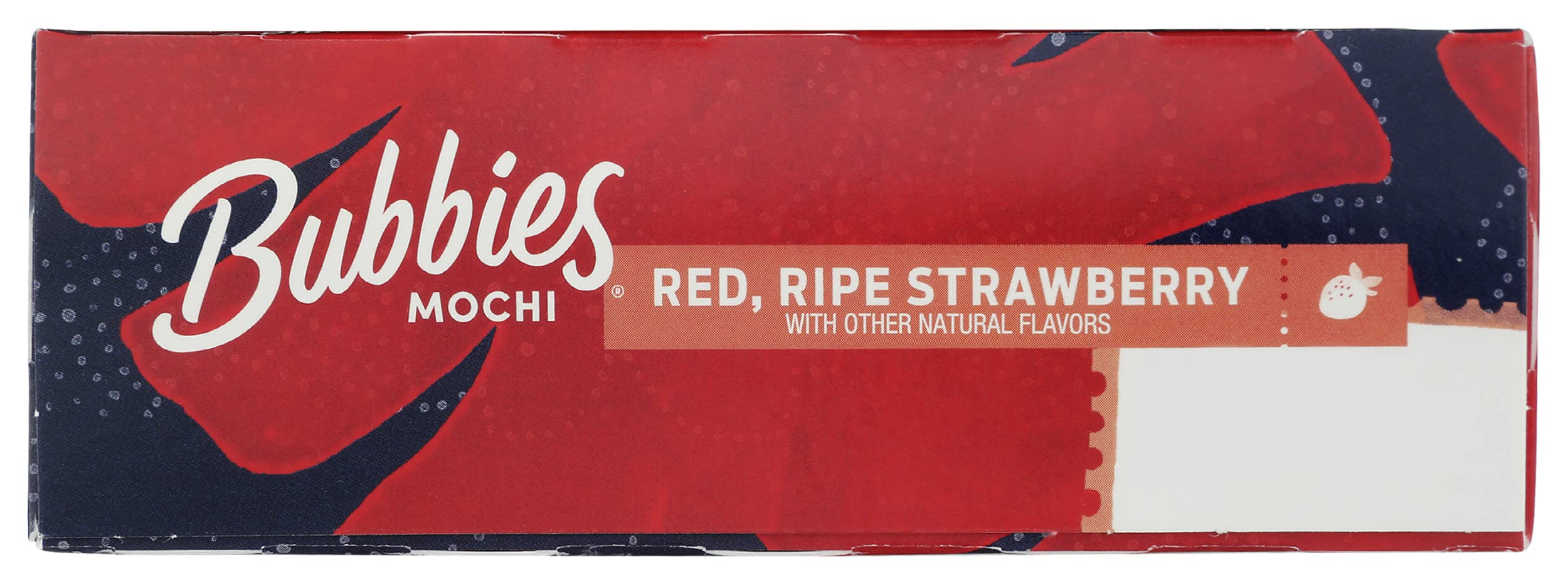 BUBBIES MOCHI Strawberry Mochi Ice Cream, 7.5 OZ