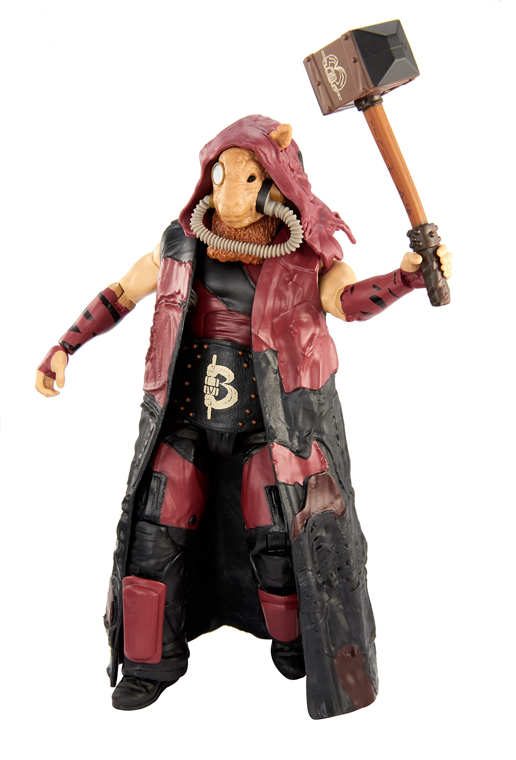 WWE Rowan Elite Collection Deluxe Action Figure with Realistic Facial Detailing, Iconic Ring Gear & Accessories