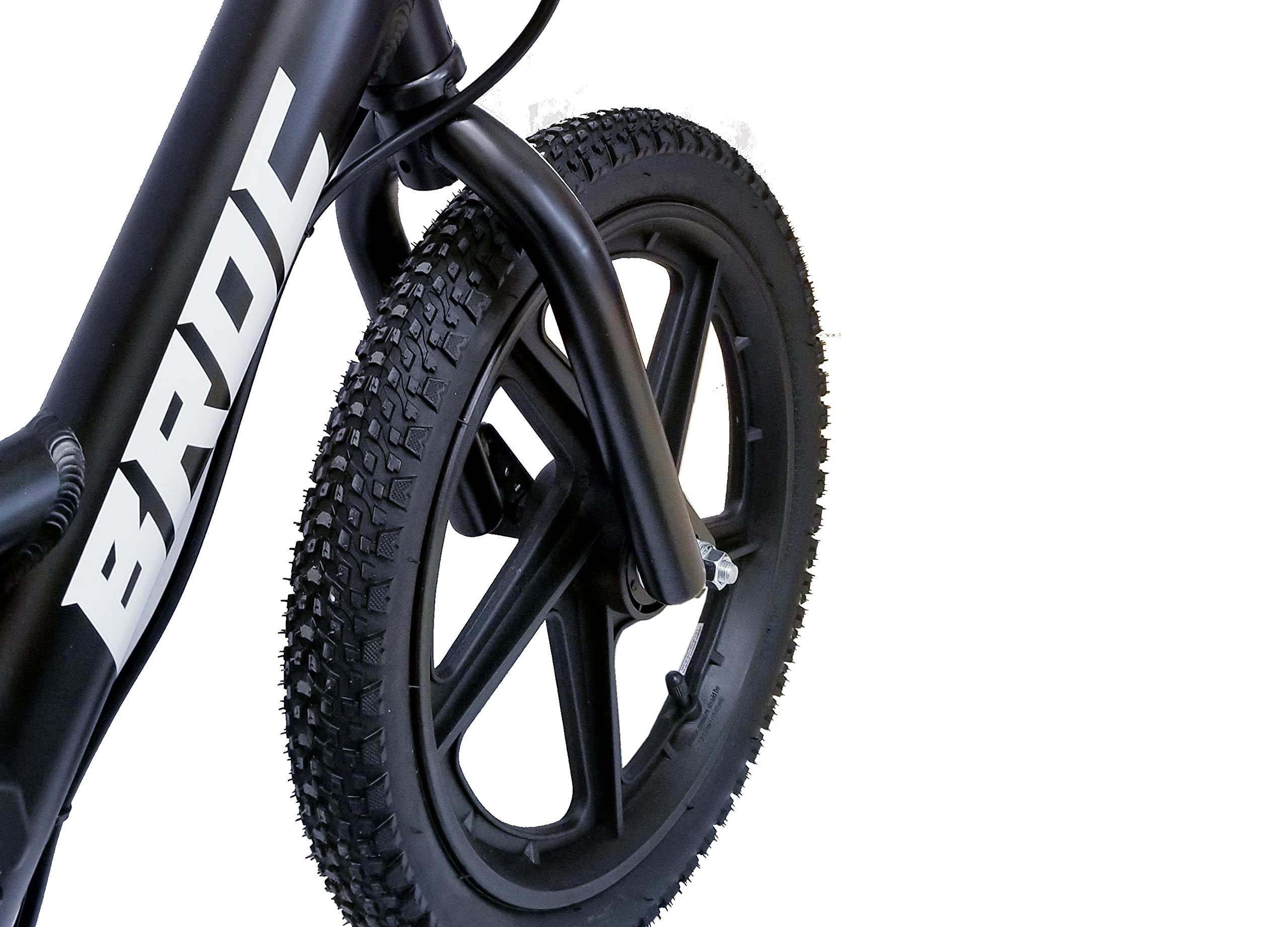 BROC USA Ebike for Kids, 16 Inch 24V Battery Operated, Black