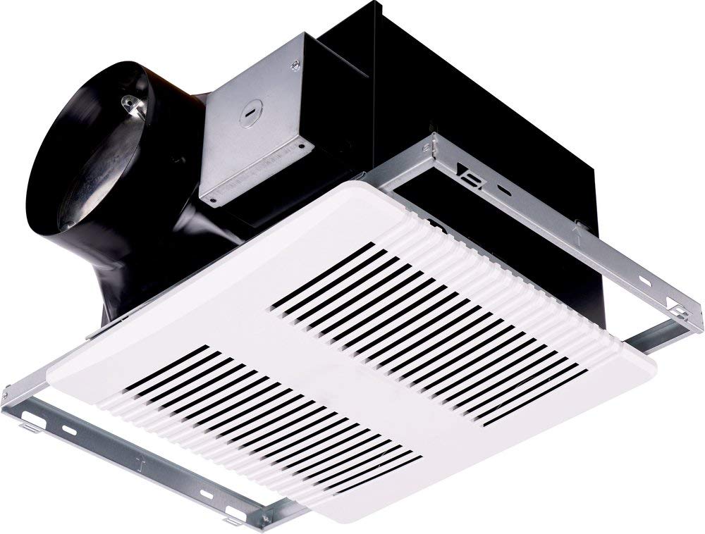 Fantech 98598 PRO 150 Exhaust Fan Bath Fan, Surface Mount, 1 Grille, 150 cfm, 6" Duct