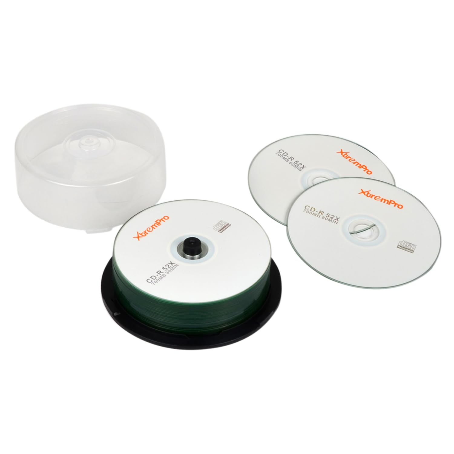 XtremPro CD-R 52X 700MB 80Min CD 50 Pack Blank Discs in Spindle (11038)