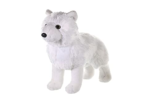 Wild Republic Arctic Wolf Plush, Stuffed Animal, Plush Toy, Gifts for Kids, Cuddlekins 12"
