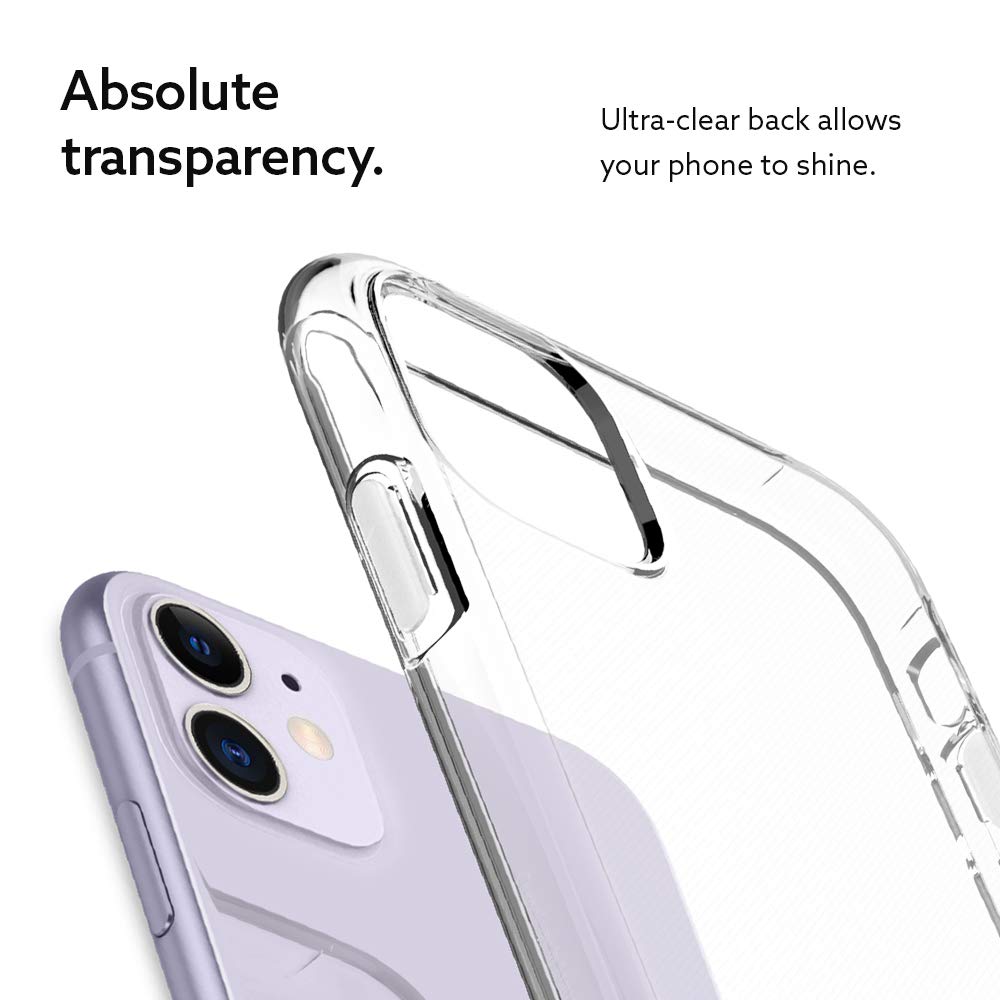 Caseology Solid Flex Crystal for Apple iPhone 11 Case (2019) - Crystal Clear