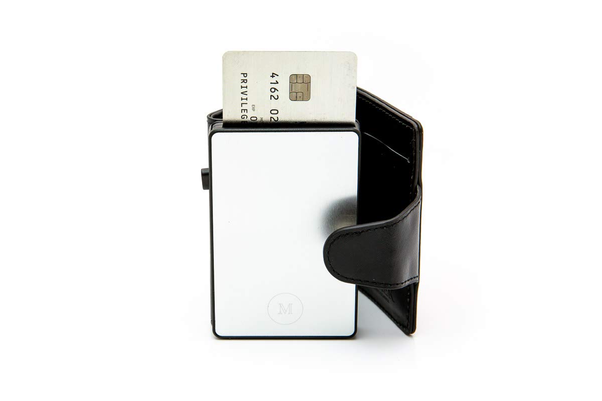 Maciek Le Big Boss RFID Wallet and Card Holder Genuine Leather - Minimalist - RFID Blocking - Men's RFID Wallet - Women's RFID Wallet