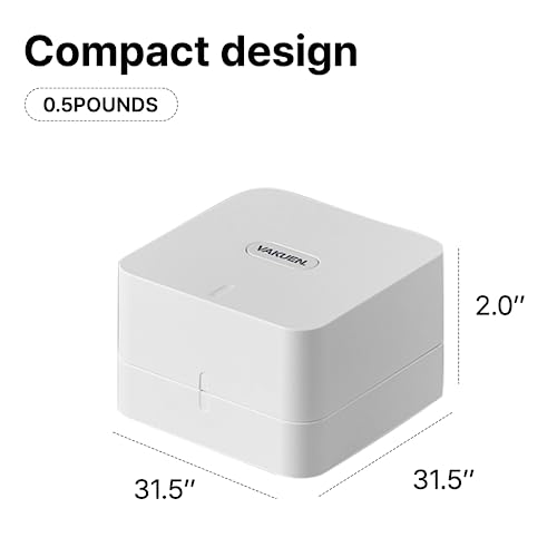 VAKUEN Dice Vacuum Sealer, Automatic vacuum sealing operation, Ideal for keeping food fresh and marinating everything from meat to veggies, Keep food fresh up to 5 times longer than non-vacuum storage