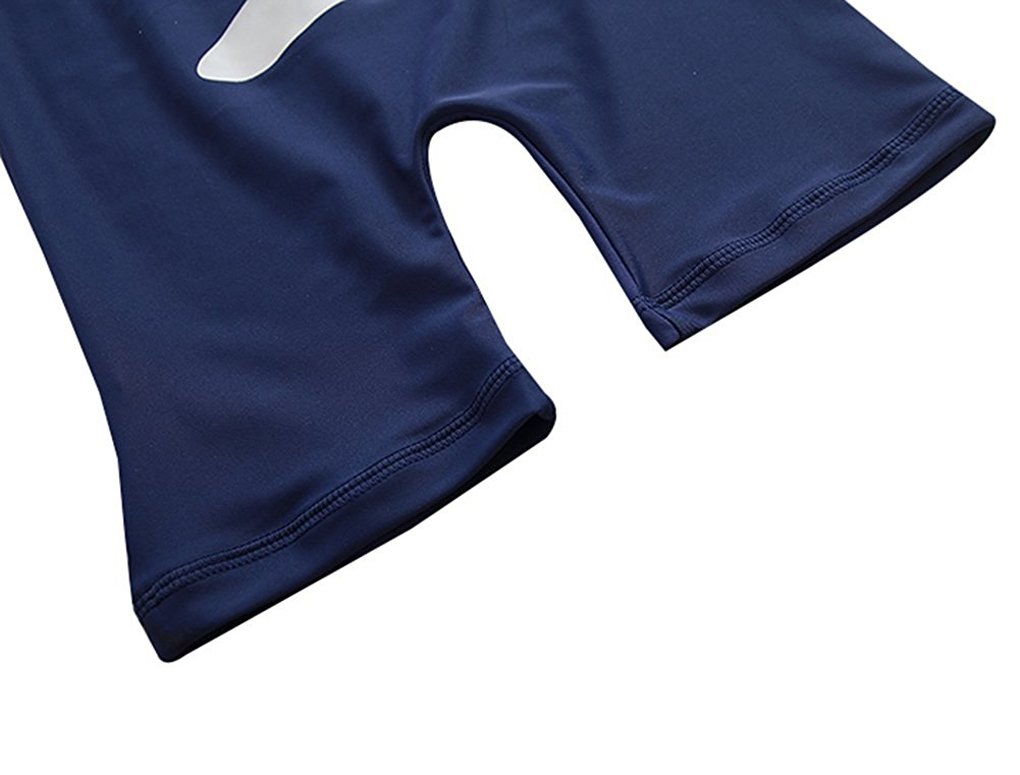 Yober Baby Boy Rash Guard Sun Protective Infant Toddler Swimwear Navy, 9-18 Months