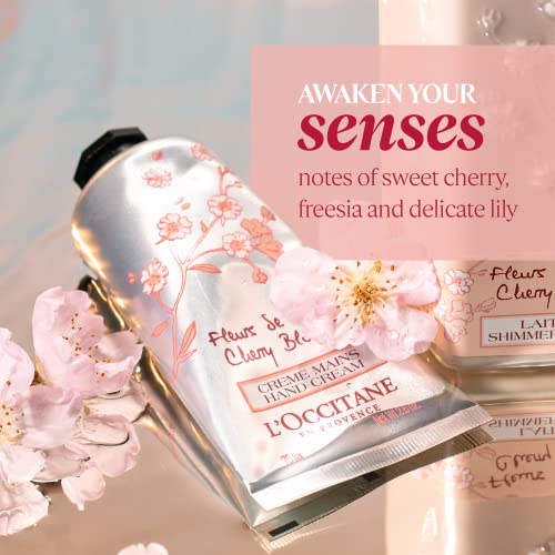 L'Occitane Floral Hand Cream 3-Piece Gift Set | Floral-Scented Hand Creams | With Organic Shea Butter |3 Oz