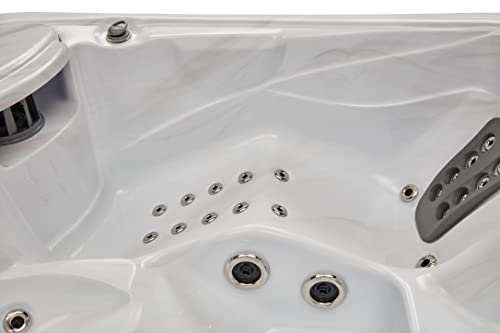 Casey 3 Person 47 Jet Lounger Hot Tub with Bluetooth