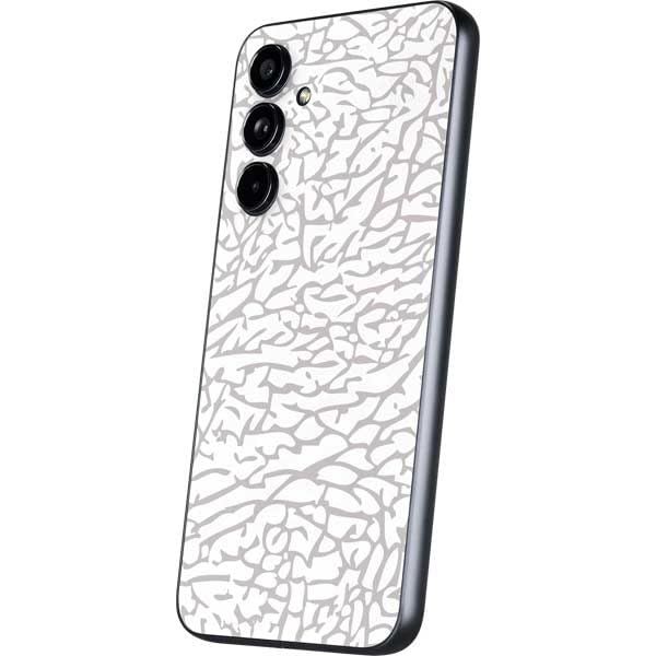 Skinit Phone Decal Skin Compatible with Samsung Galaxy A54 5G - Officially Licensed Skinit Originally Designed Elephant Print White Design