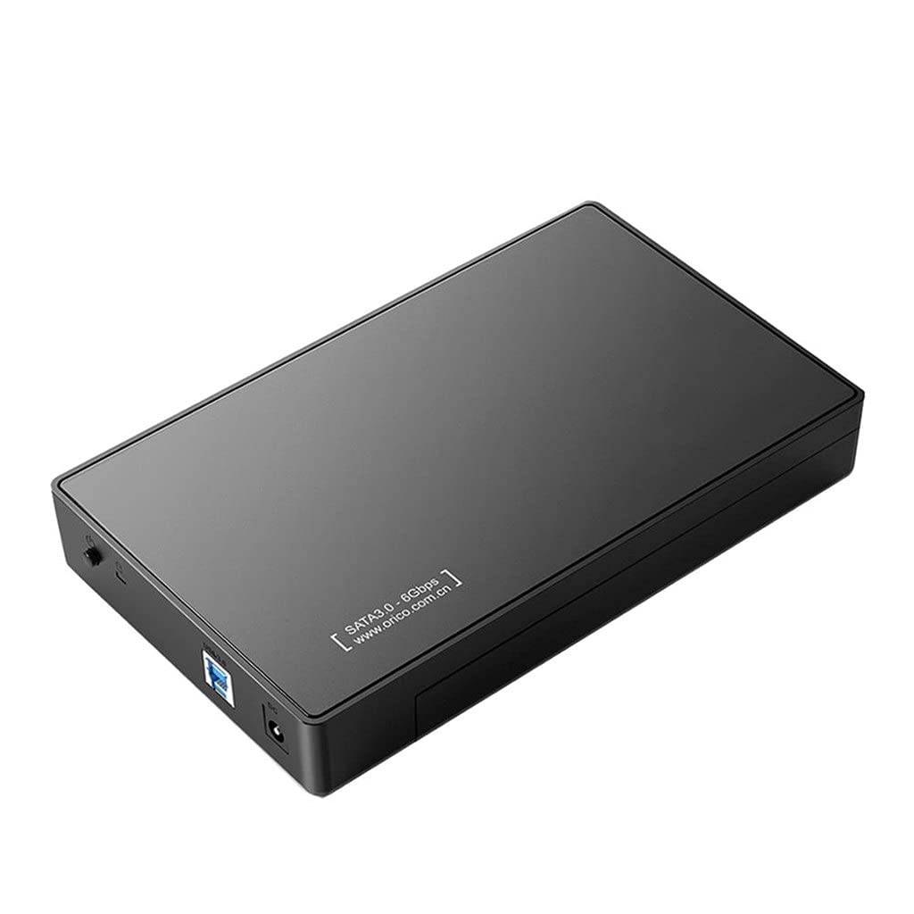 CZDYUF Hard Drive Enclosure SATA to USB3.0 External Hard Drive Docking Station for 2.5 3.5 Inch HDD SSD Support UASP 18TB Drives