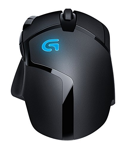 Logitech G402 Optical Gaming Mouse Hyperion Fury USB 8 Buttons, 910-004067 (Hyperion Fury USB 8 Buttons) (Renewed)