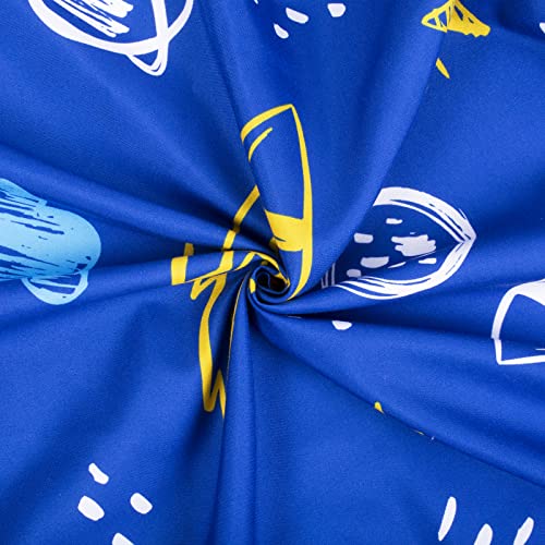 Cloele 2 Piece Toddler Sheet Set - Rocket Kids Toddler Bedding Set - Includes Fitted Sheet and Reversible Pillowcase - Polyester Breathable Soft Baby Bedding Sheet & Pillowcase Set for Boys