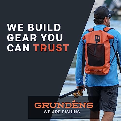 Grundéns Bootlegger Roll Top Backpack | Waterproof, 30L, Anchor