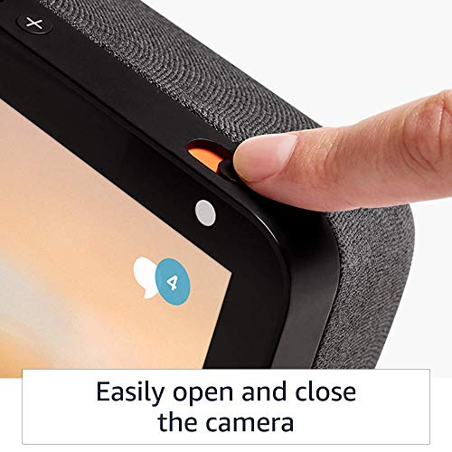 Certified Refurbished Echo Show 8 (1st Gen, 2019 release) -- HD smart display with Alexa – stay connected with video calling - Sandstone