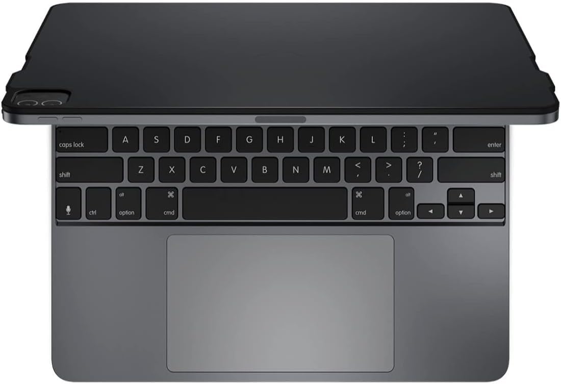 Brydge 12.9 MAX+ Wireless Keyboard with Trackpad for iPad Pro 12.9-inch - Wireless Connectivity - Bluetooth - iPad Pro - TouchPad - iPadOS - Space Gray