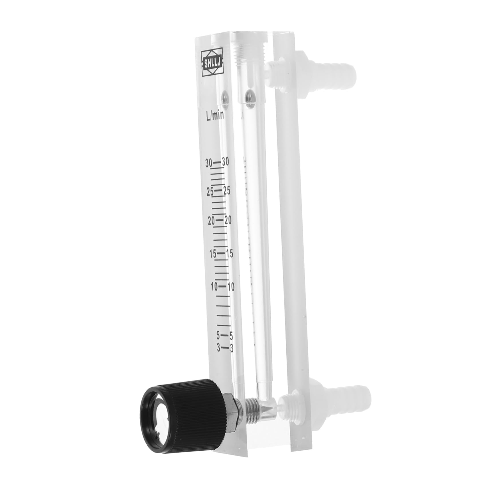 GLEAVI Barometer Air Flow Meter Regulator Argon Tube Flowmeter Control Valve for Gas Meter Flow Meter for Argon Gas Air Flow Tool Air Flow Control Valve Adjustable Gas Flowmeter Brass