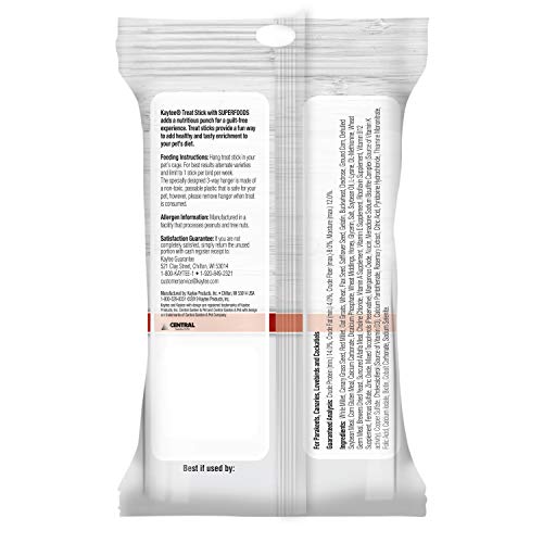 Kaytee Pet Bird Superfood Treat Stick, Flax, 5.5 oz