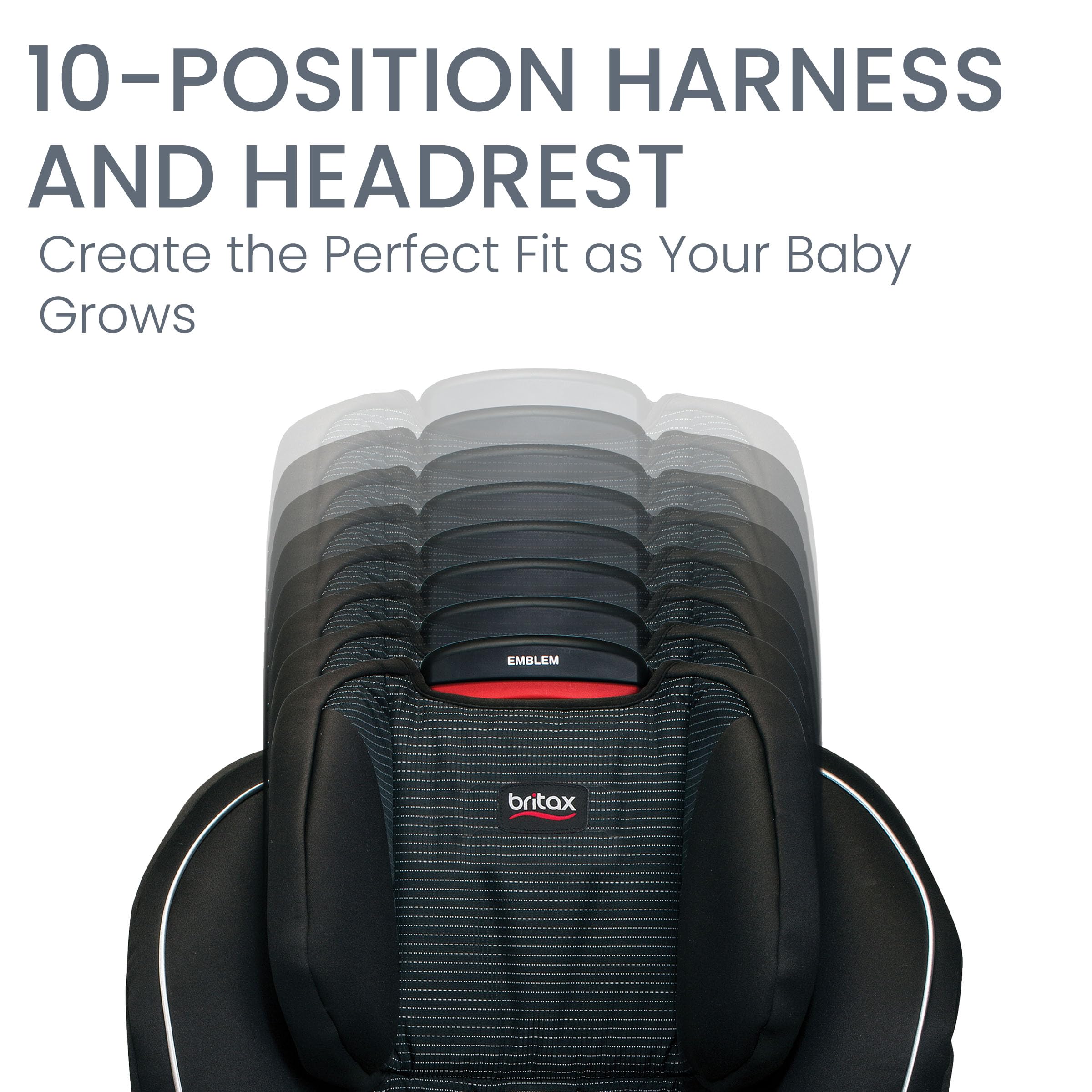 Britax Emblem 3 Stage Convertible Car Seat, Fusion