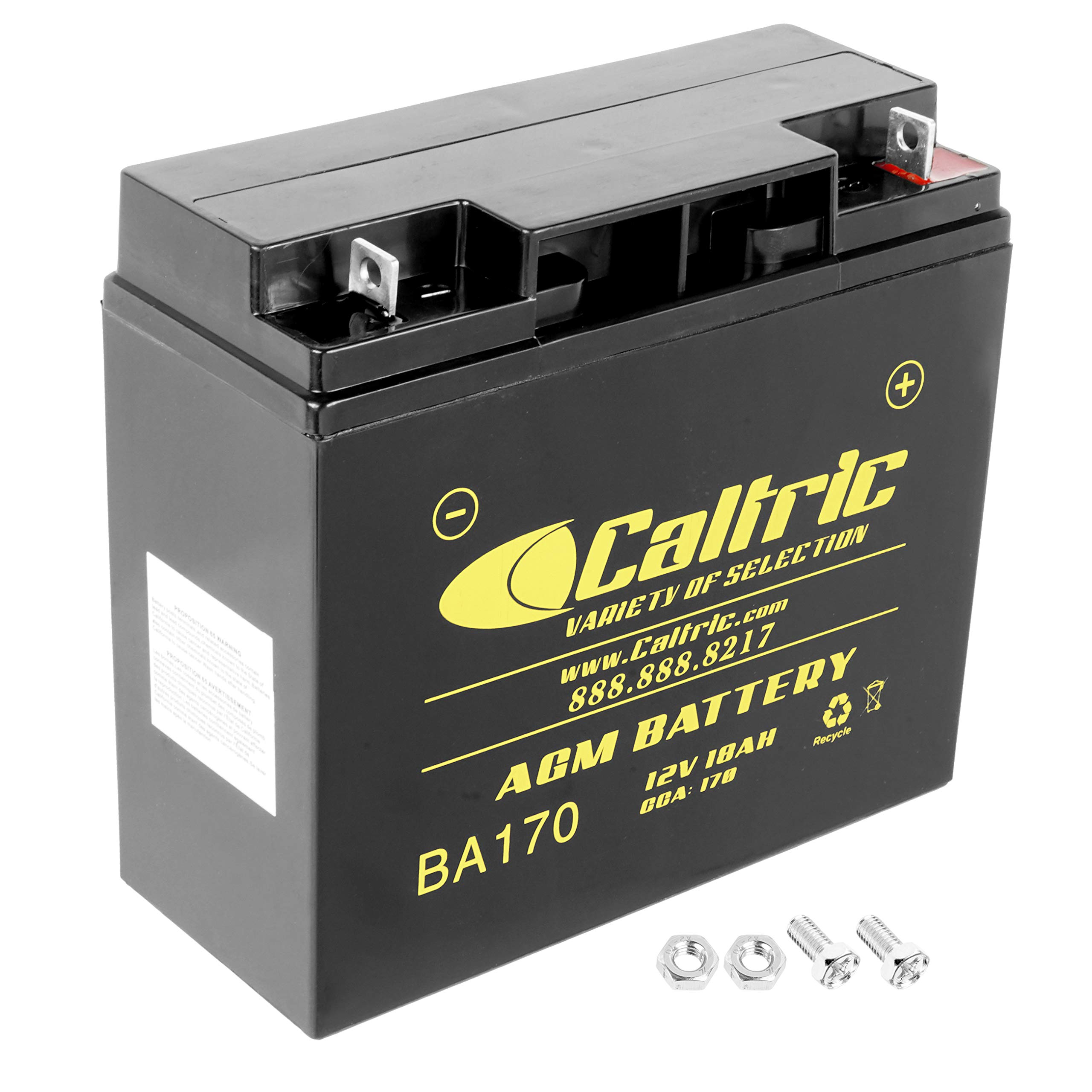 Caltric Agm Battery Compatible with BMW K1600Gt K1600 Gt Gtl 2010 2011 2012 2013 2014 2015 2016