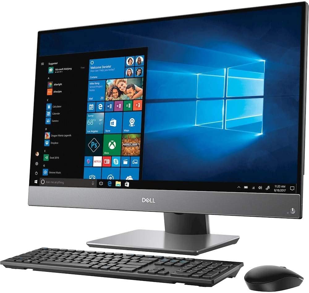 Dell OptiPlex 24 7400 All-in-One 10TB SSD 64GB RAM Extreme (Intel Core i9-12900K Processor Turbo Boost to 5.20GHz, 64 GB RAM, 10 TB SSD, 24-inch FullHD IPS, Win 10 Pro) PC Computer Desktop