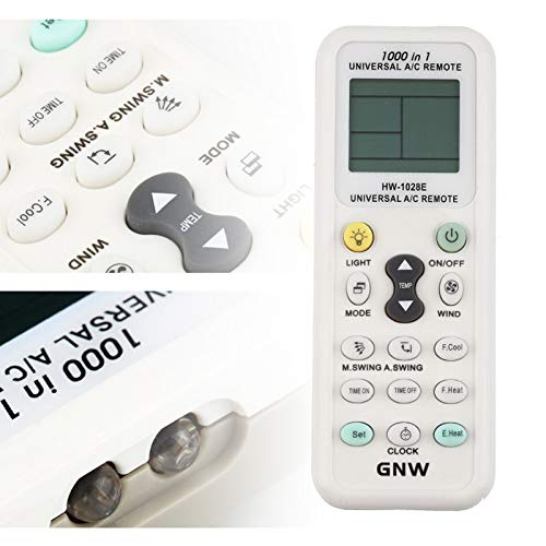Calvas Air Condition Remotes 1pc New Universal Remote Control LCD A/C Multifunctional Remote Controller HW-1028E for Air Conditioner