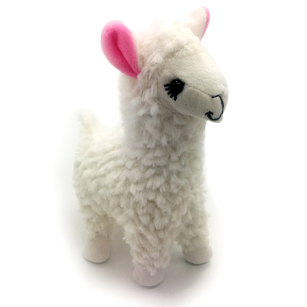 Maggift 2pcs 9inch Plush Stuffed Alpaca Doll Toys