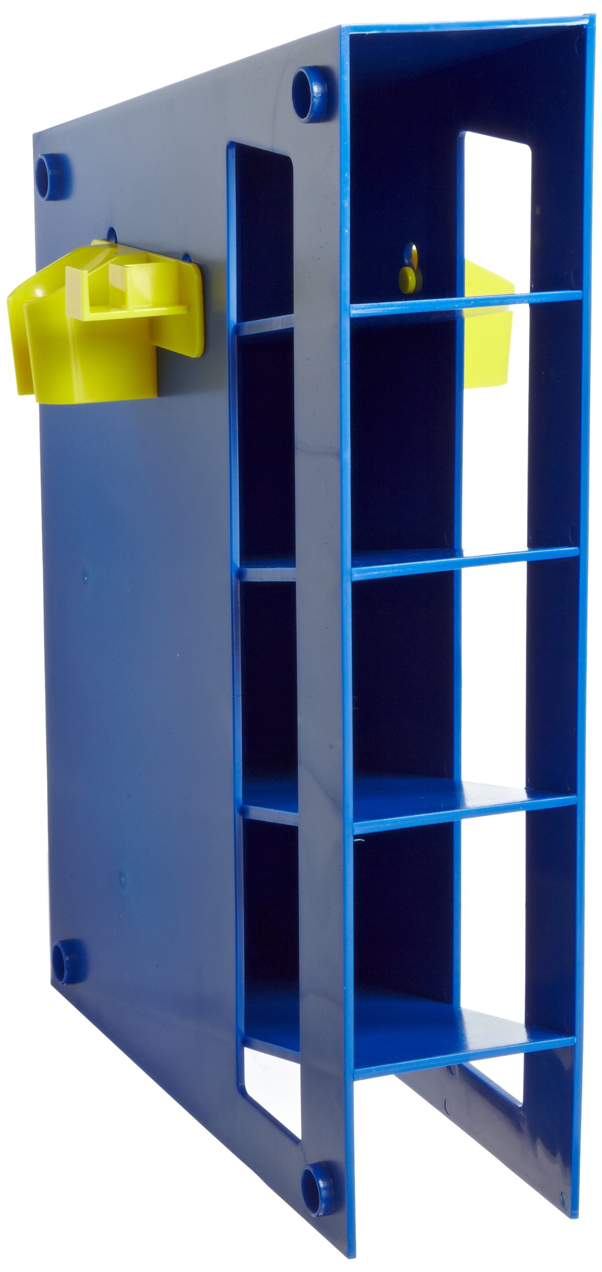 Heathrow Scientific Manual Pipette Rack with 4 Compartments, ABS Plastic, Blue