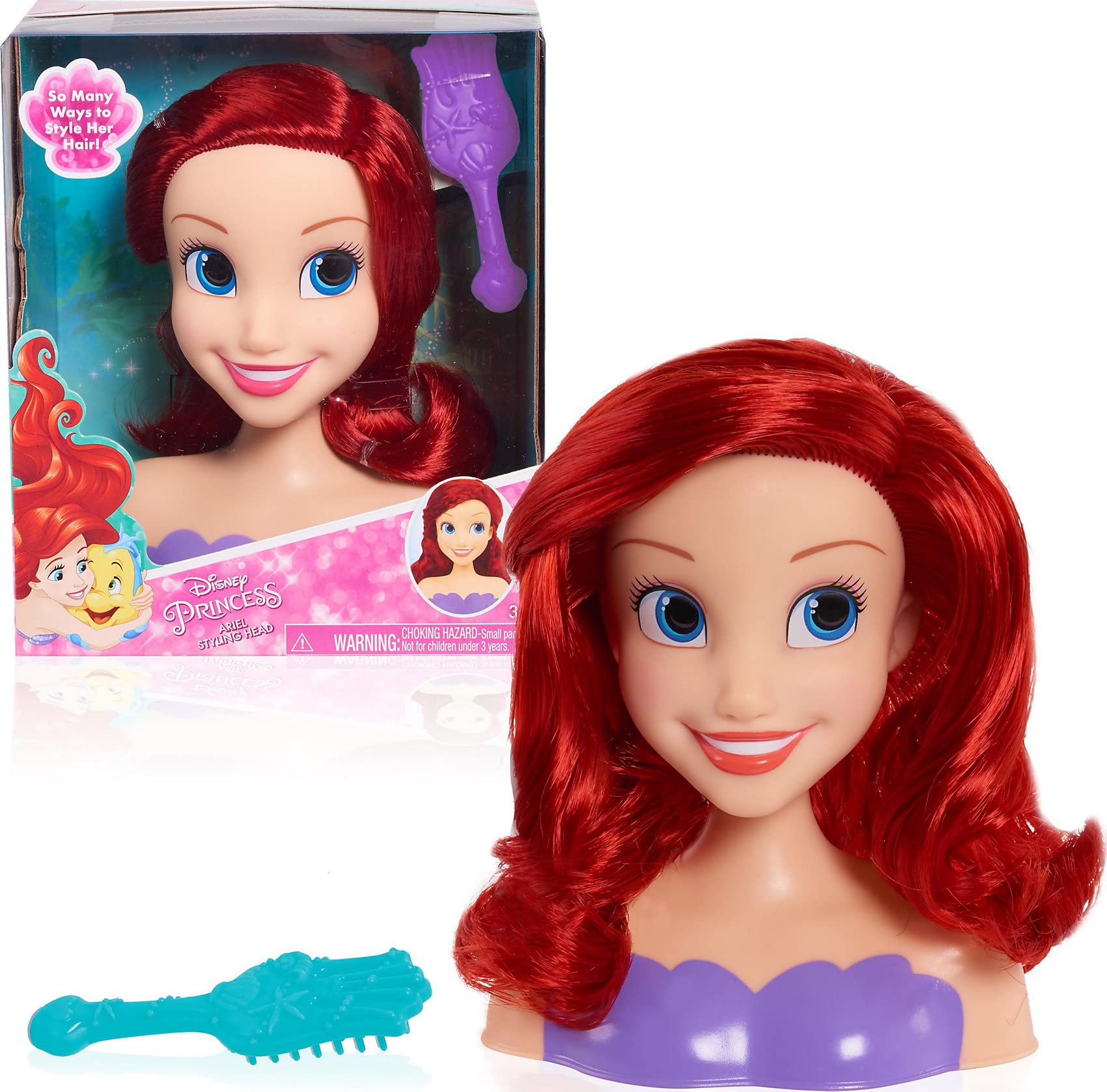 Styling Disney Princess Ariel Mini Head