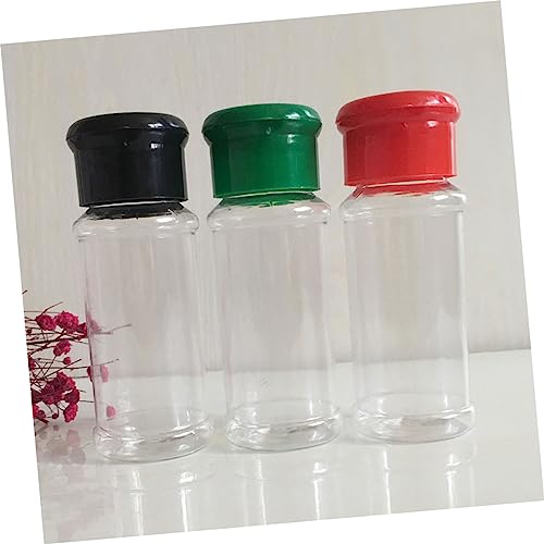 FELTECHELECTR Condiment Jars 24pcs Dispenser Mini s Plastic to Go Containers Empty Jars Condiment Jars Pepper Plastic Pepper Shakers Storage Jar Storage Bottle Salt Shaker Storage Containers