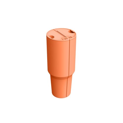Inner Cup Partition Tray, Silicone Hot and Cold Inner Tray, Food Grade Double Compartment Cup Sleeve for 40 Oz Cups, Reusable Double Sided Beverage Cup Divider