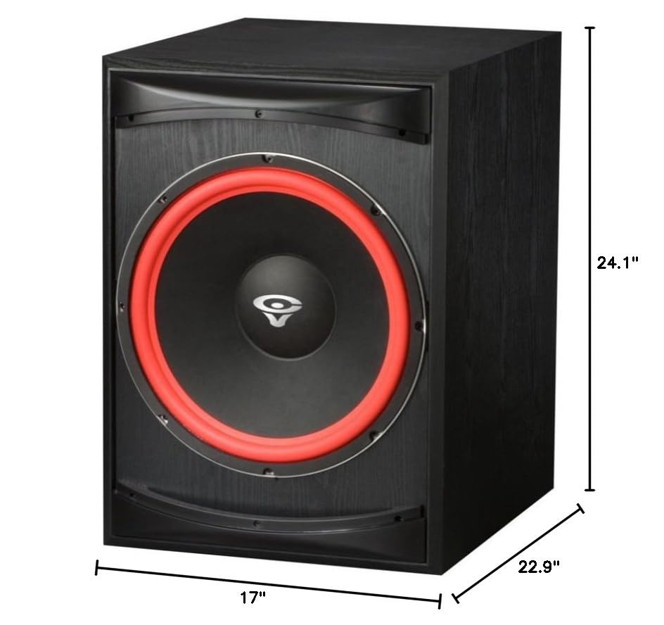 Cerwin-Vega XLS-15S 15" Front Firing Powered Subwoofer