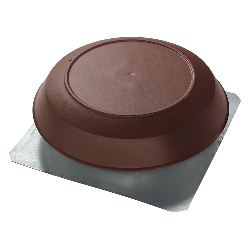 Broan-NuTone 356BR Attic Ventilator, Roof Mount Ventilator, Brown, 1600 CFM