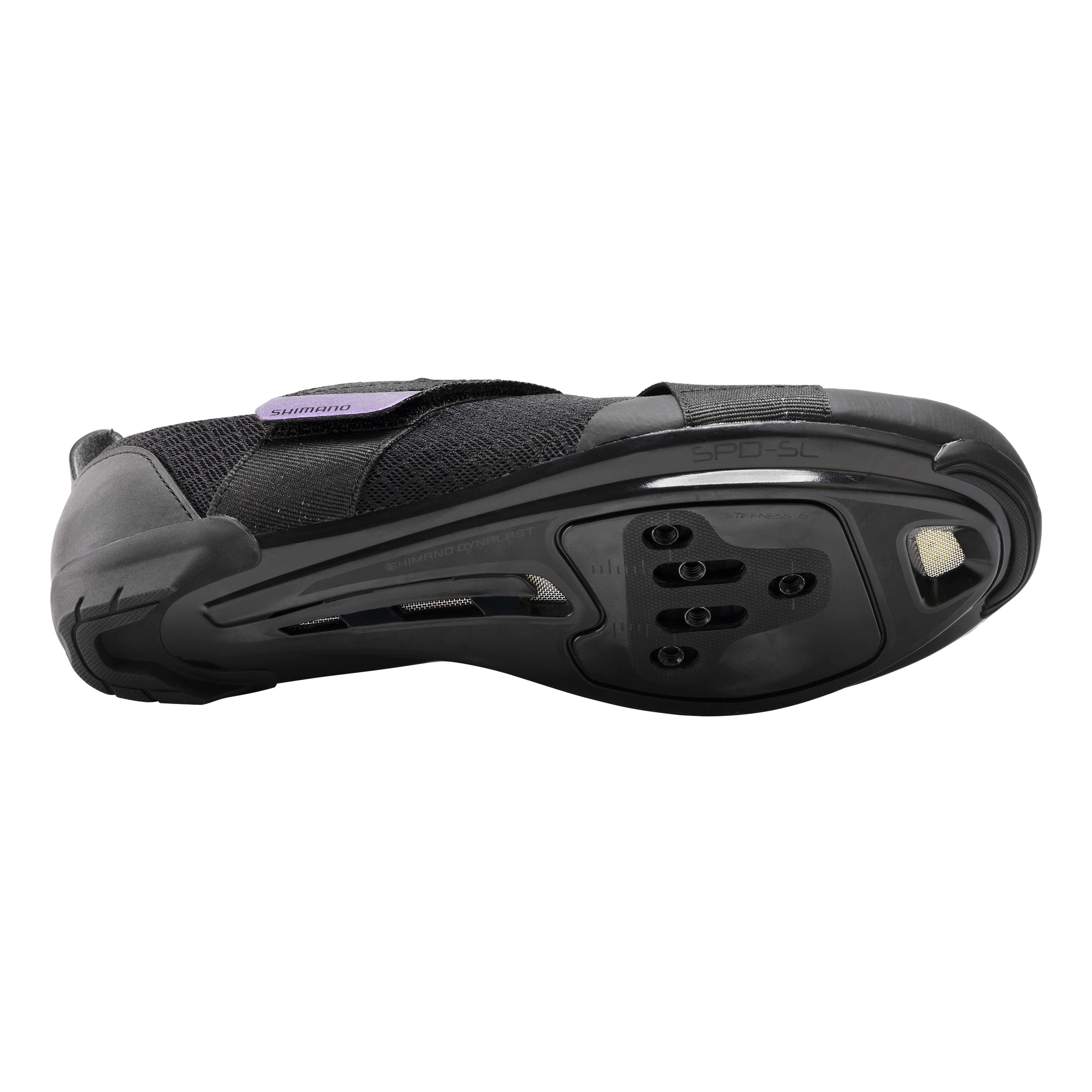 SHIMANO SH-IC100 High Performance Indoor Cycling Shoe, Black, 11-11.5 Women / 9.5-10 Men (EU 44)