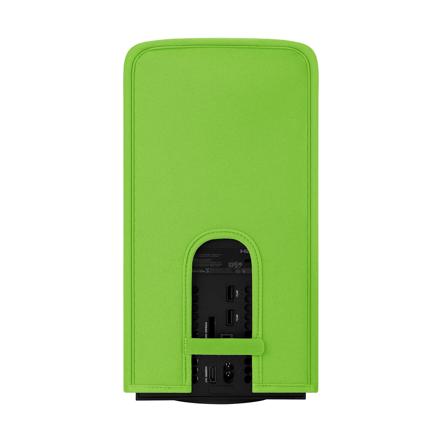 BUBM Dust Cover for Xbox Series X, Elastic Console Cover, Washable and Reusable Xbox Series X Dust Cover, Waterproof Xbox Series X Case, 6.3 x 11.4 x 6.3 Inches, Green