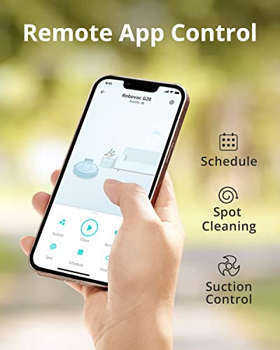 eufy by Anker, RoboVac G20, 2500 Pa Strong Suction, Dynamic Navigation, Voice Control, Ultra-Slim, App, Robot Vacuum, Compatible with Alexa, Ideal for Hard Floors and Pet Hair