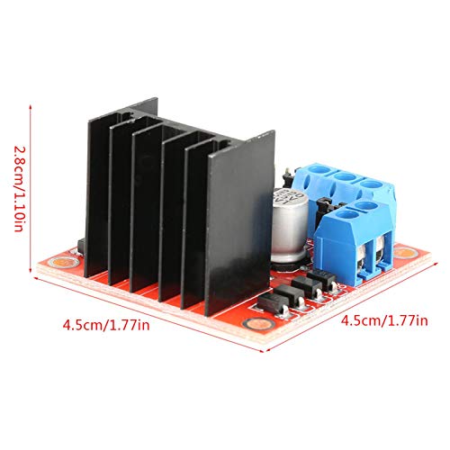 DAPERCI Micro Motors Stepper Motor Driver, Strong Driving Ability Anti-Interference Stepper Motor Driving Module, 2A for Stepper Motor Smart Car Robot Mechanical Tools