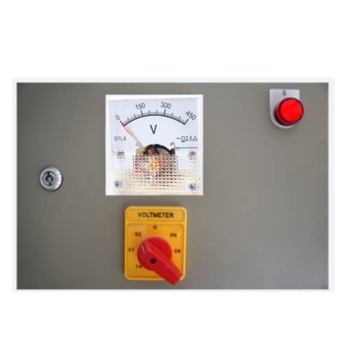 Fielect 91C4 DC 0-150V Analog Panel Voltage Gauge Volt Meter 5% Error Margin