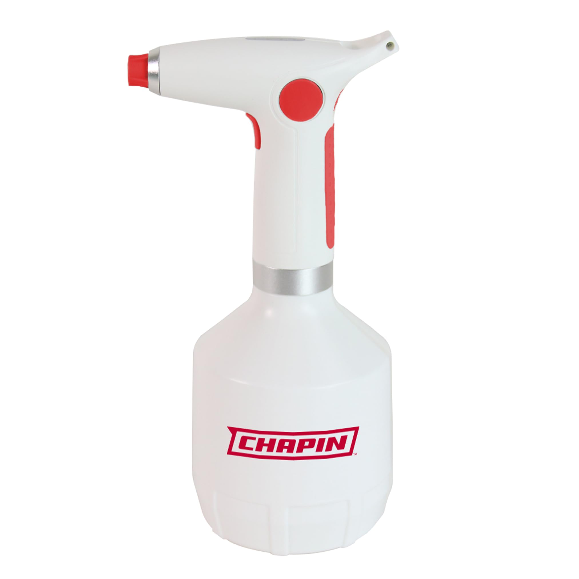 Chapin 75004: 1-Liter USB-C Battery Powered Electric Sprayer, Rechargeable, Portable Garden and Plant Sprayer, Mister, for Outdoor and Indoor Plants and Small Gardens, Handheld Powered Sprayer, White