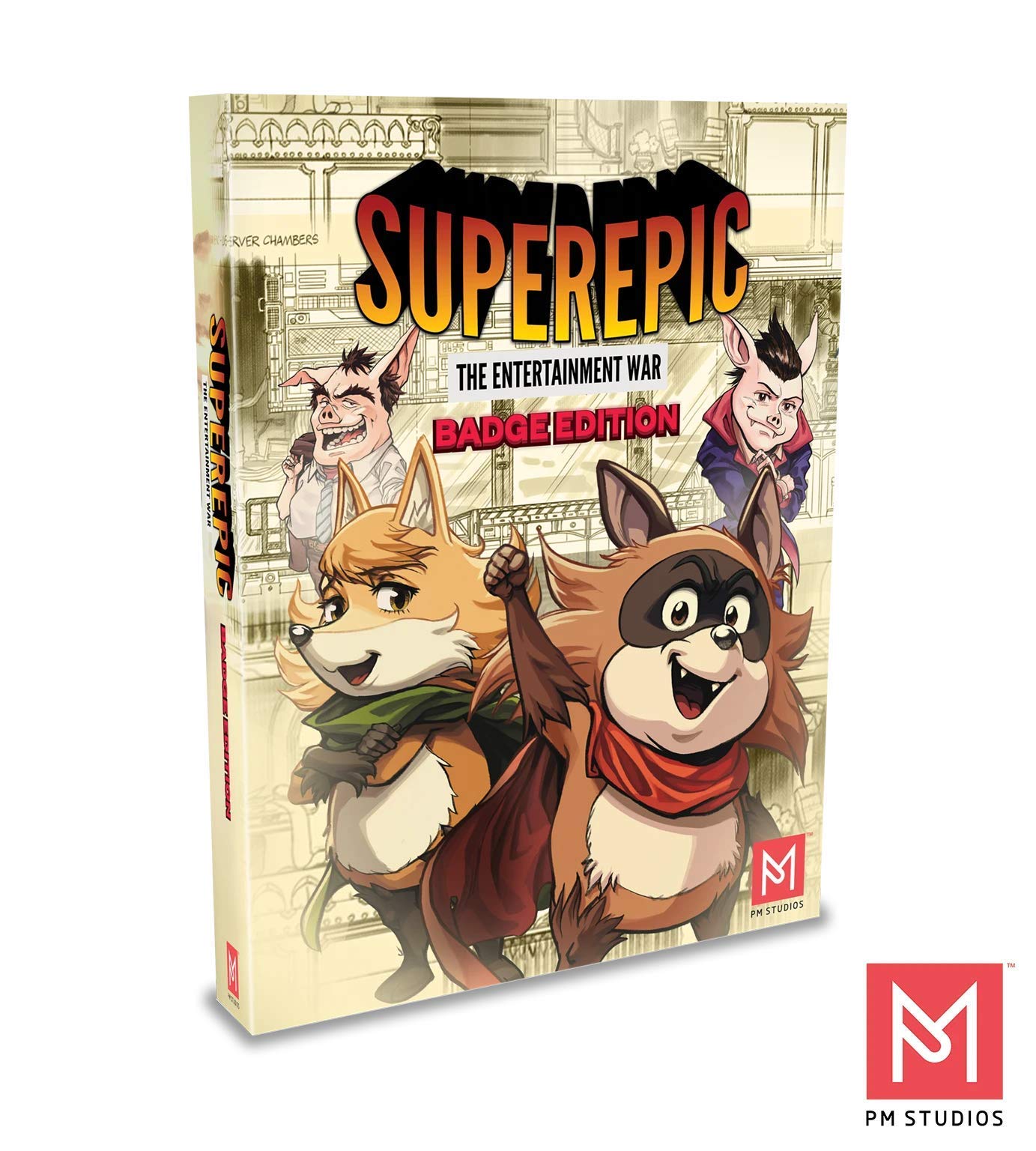 SuperEpic: The Entertainment War Badge Edition (PS4)