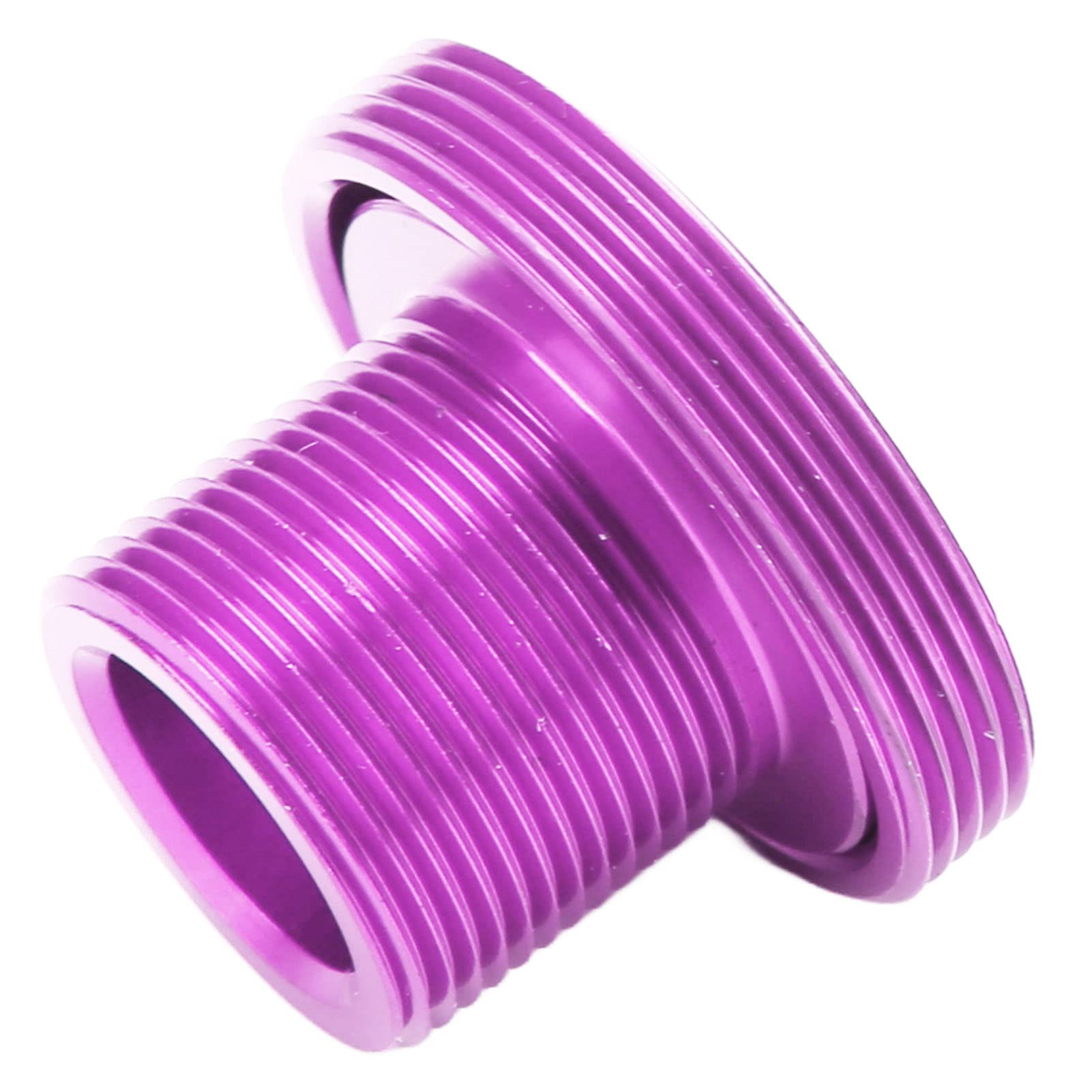 Crank Arm, Rust Proof Bicycle Crankset Fixing Stable High Strength Firm Resistance for Road Bike(Purple)