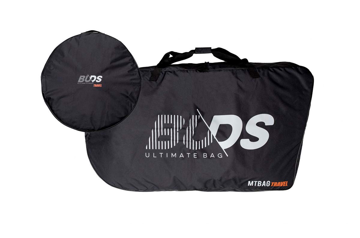 Buds-Sports MTBag Travel Fully Padded Mountain Bike Transport Cover without Disassembling the Rear Wheel