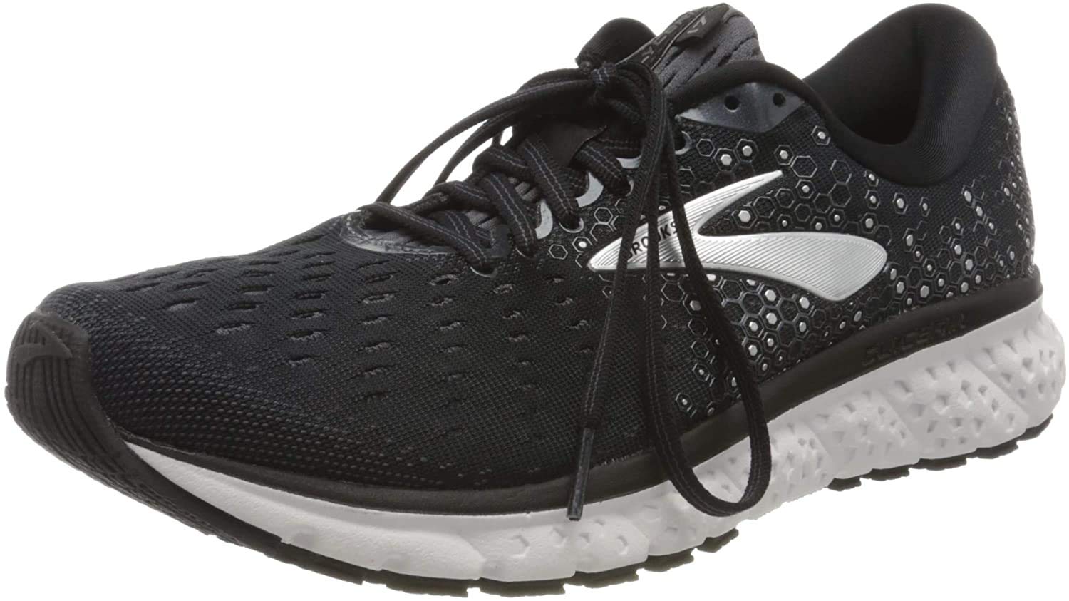 Brooks Mens Glycerin 17 Running Shoe - Red/Biking Red/Peacoat - D - 10.0
