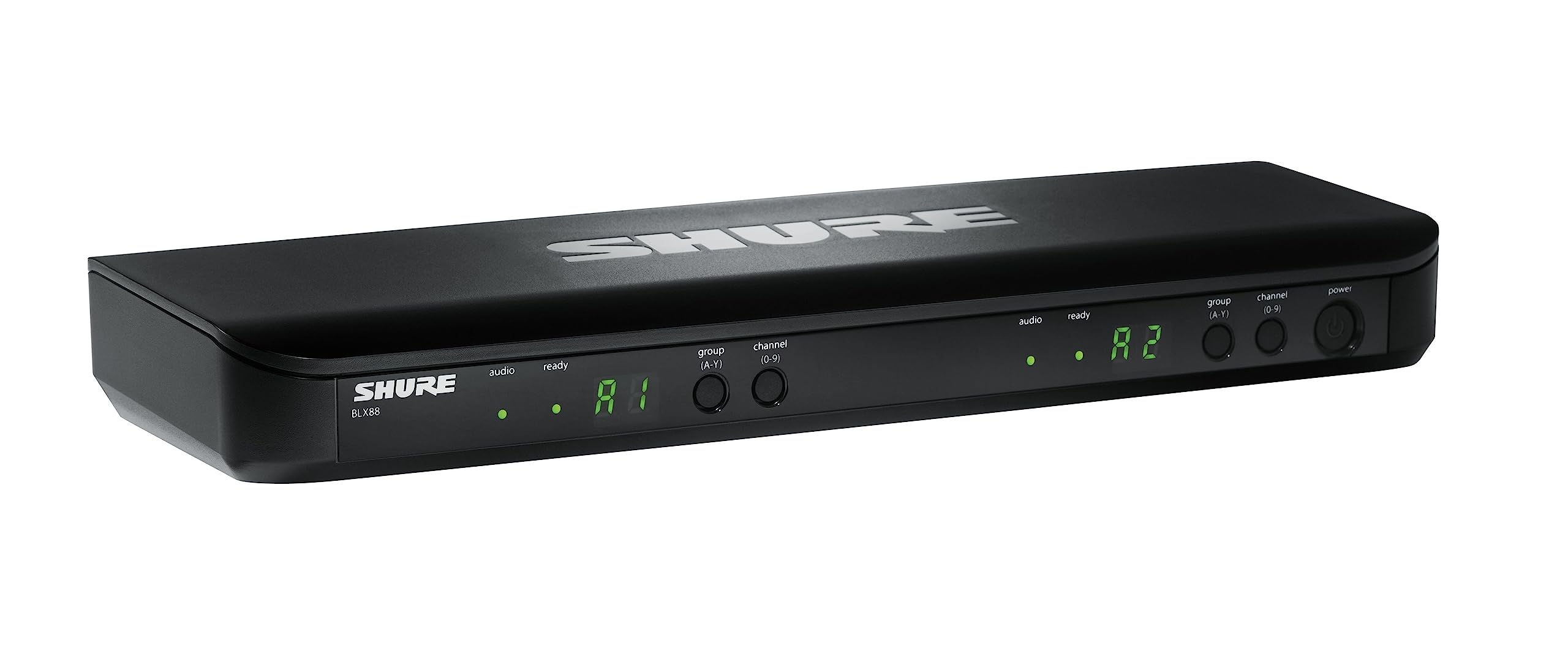 Shure BLX188/CVL Wireless Microphone System - 14-Hour Battery Life, 300 ft Range, UHF | Includes (2) Lavalier Mics, Dual Channel Receiver | J11 Band (BLX188/CVL-J11)